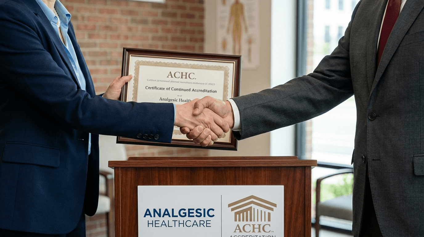 Analgesic Healthcare Achieves Continued ACHC Accreditation, Extending ...